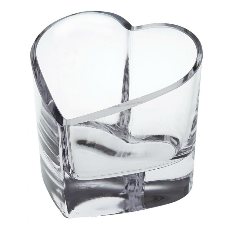 Badash Crystal Romance Heart Bowl - Lifestyles Giftware