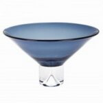 Badash Crystal Monaco Midnight Blue Bowl - Lifestyles Giftware
